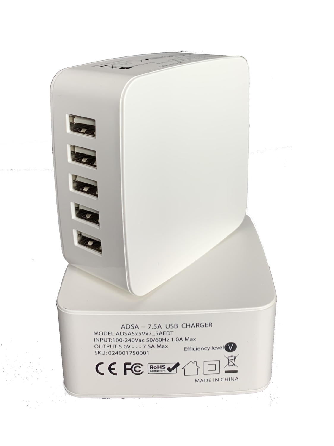 5-way USB Charger - AD Series