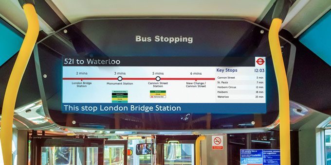 The rise of electric buses comes a new challenge: Electric Bus Signage - AD Series